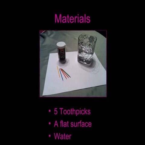 The toothpick star | PPT