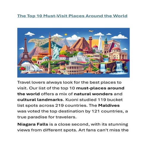The Top 10 Must-Visit Places Around the World.pdf