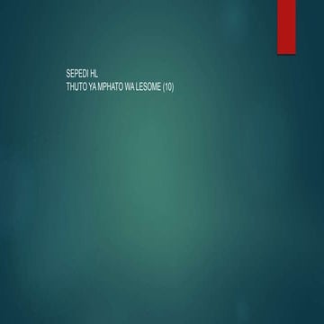 Theto presentation | PPTX