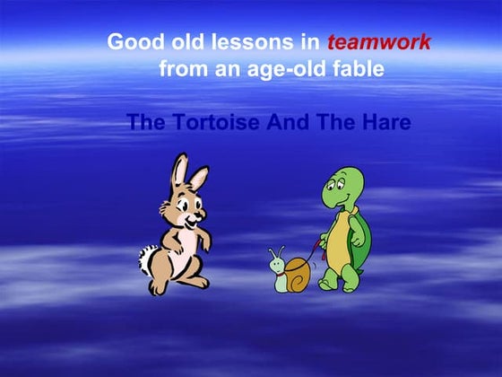 New Version of Tortoise and Hare story | PPT | Reptiles | Pets