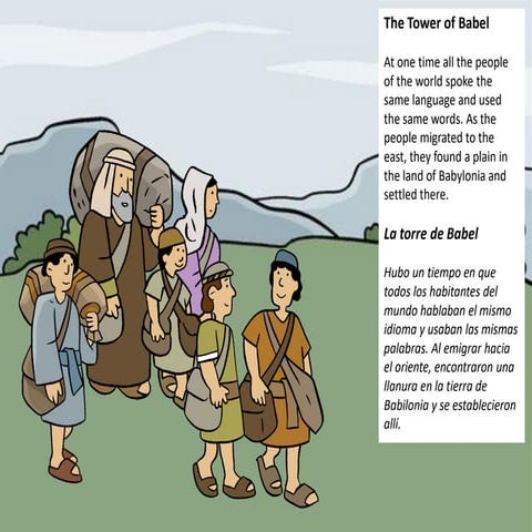 Página Para Colorear De La Torre De Babel