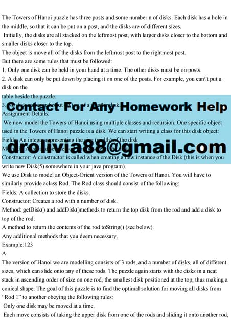 Tower Of Hanoi | PPTX | Data Storage and Warehousing | Computing