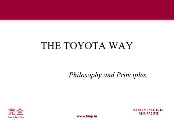 Toyota production system | PPT