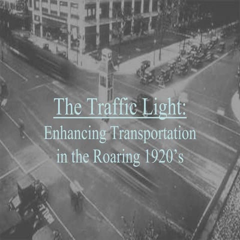 The traffic light1 | PPTX
