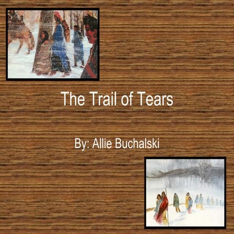 The trail of tears | PPT