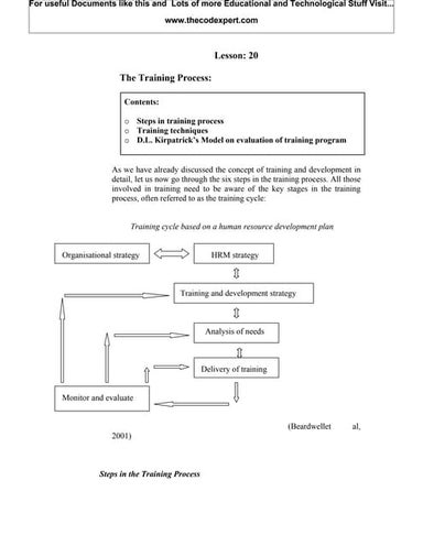 SOP - Staff Training: Developing Effective Standard Operating ...