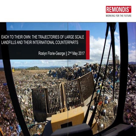 The Trajectories of Large Scale Landfills and their International ...