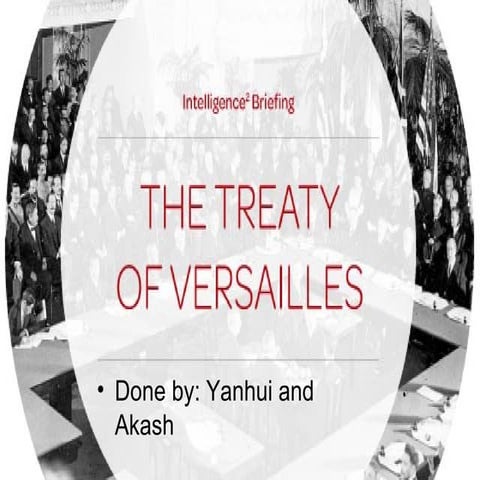 The treaty of versailles | PPT