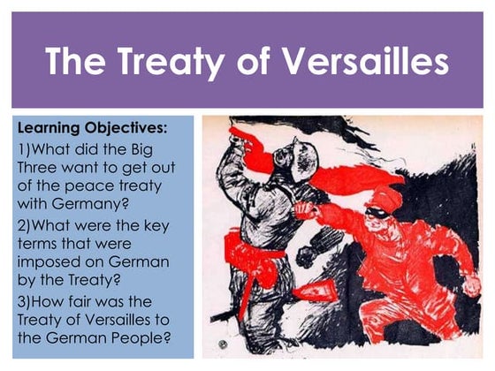 REVISION IGCSE CAMBRIDGE HISTORY: TREATY OF VERSAILLES | PPT