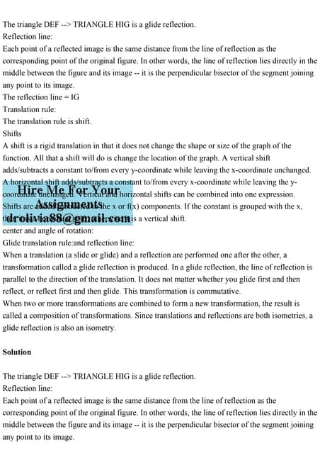 Geometrical Transformations | PPT