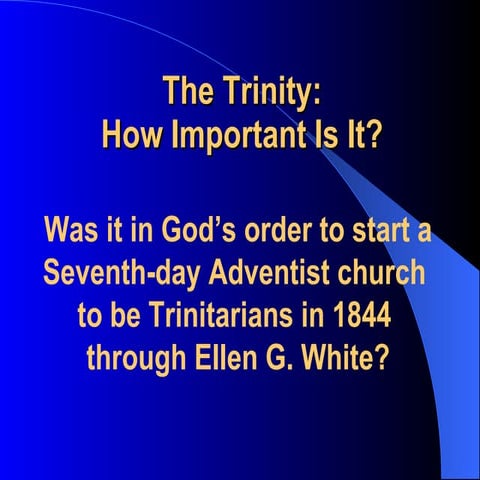 The Trinity | PPT