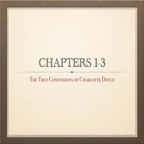 The True Confessions of Charlotte Doyle Vocab 1-3 | KEY | Desserts and ...