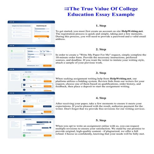 The True Value Of College Education Essay Example | PDF