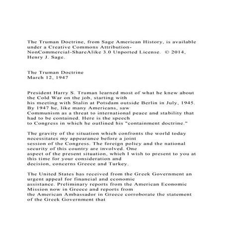 Trumandoctrine | PPTX