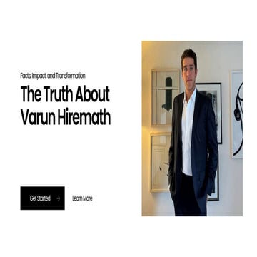 The Truth About Varun Hiremath Discover the Facts, Impact, and ...