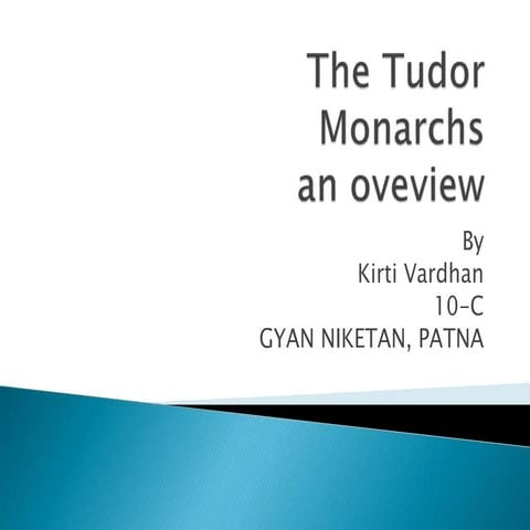 The tudor | PPT