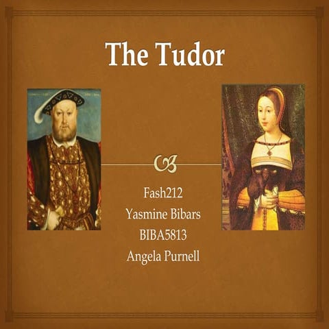 The tudors | PPTX