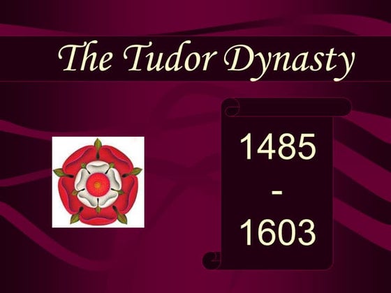 Tudor Powerpoint | PPT