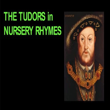 The Tudors in Nursery Rhymes | PDF