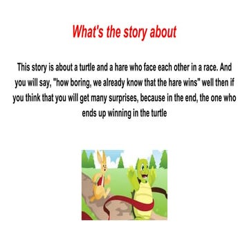 The turtle and the hare | PPTX