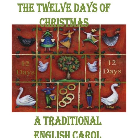 The twelve days of Christmas | PPTX