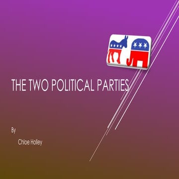 4.2 The Birth Of Political Parties | PPT