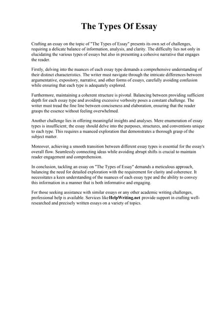 Essay Definition And Types.pdf