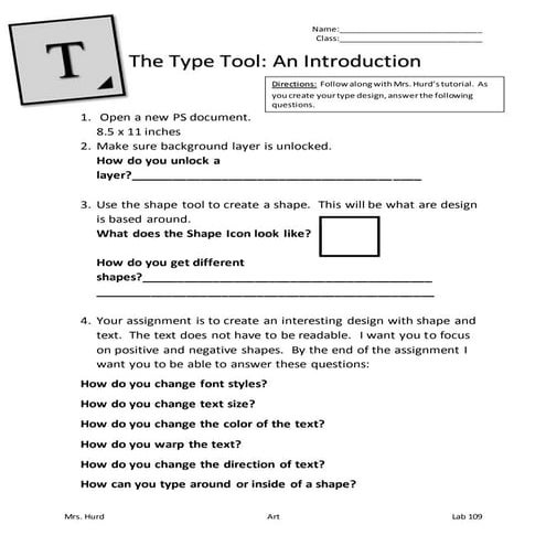 The type tool | DOCX