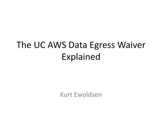 Understanding AWS Egress Costs With Cloudnito | PDF | Cloud Computing ...