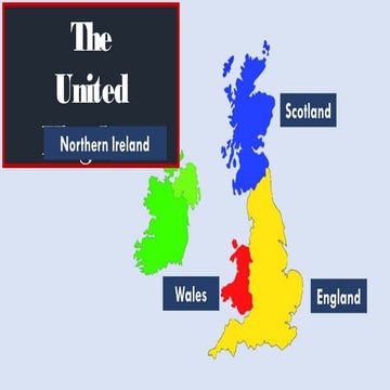 The uk map | PPT