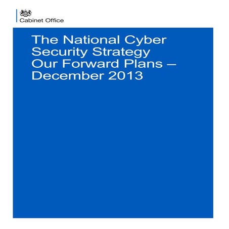 The UK National Cyber Security Strategy | PDF