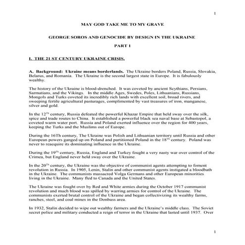 The ukraine crisis pts 1 and 2 | DOC