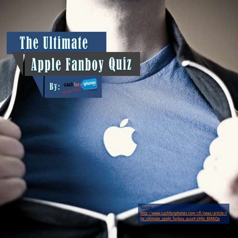 The Ultimate Apple Fanboy Quiz | PPTX | Operating Systems | Computer ...