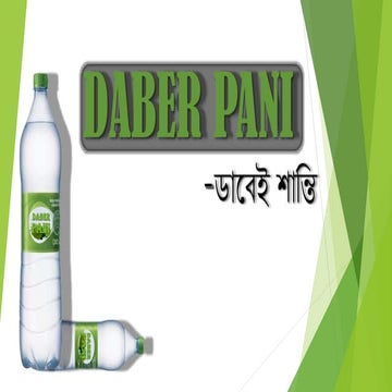 Daber Pani | PPT