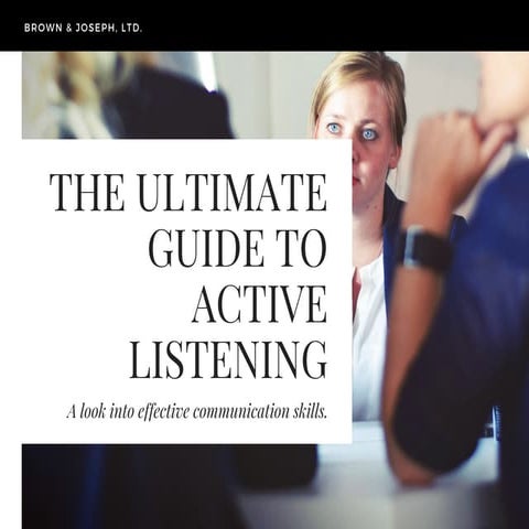 The Ultimate Guide to Active Listening | PDF | Healthy Living