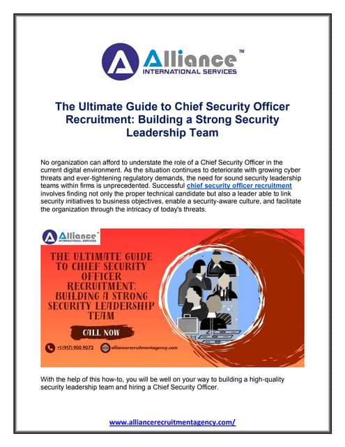 ASSIGNING ROLES AND RESPONSIBILITIES TO SECURITY GUARDS | PDF