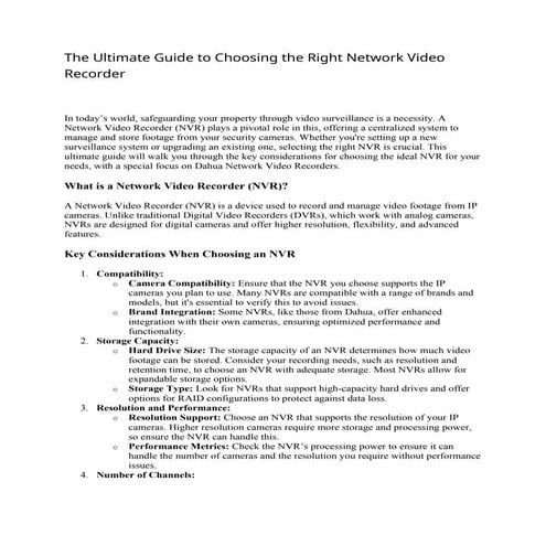 The Ultimate Guide to Choosing the Right Network Video Recorder.docx