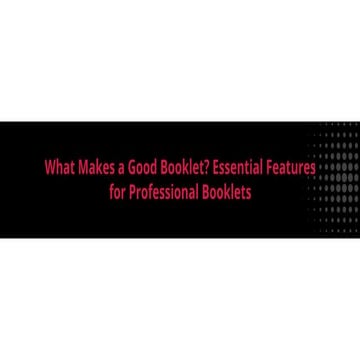 The Ultimate Guide to Creating Professional Booklets_PPT.pptx
