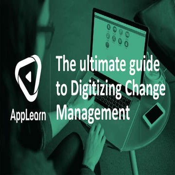 The ultimate guide to Digitizing Change Management | PPT