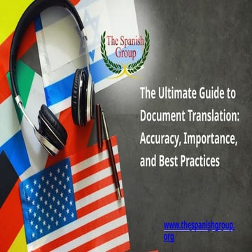 Professional Document Translation Services for Accuracy & Reliability ...