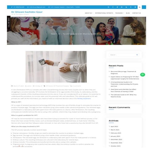 The Ultimate Guide to IVF: What You Need to Know | PDF