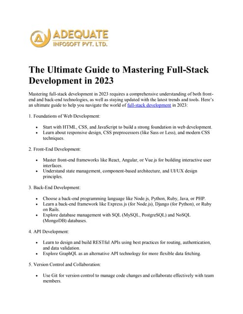 The Ultimate Guide to Mastering Full | PDF The Ultimate Guide to Mastering Full | PDF