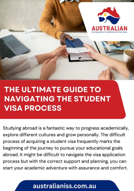 Step-by-Step Guide to the Australian Student Visa Process. | PPT