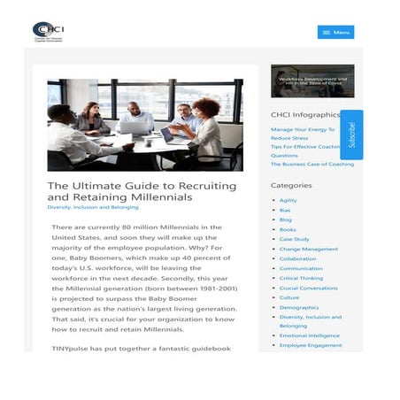 The Ultimate Guide to Recruiting and Retaining Millennials | PDF
