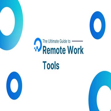 The Ultimate Guide to Remote Work Tools.pptx