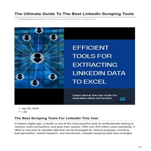 The Ultimate Guide To The Best LinkedIn Scraping Tools.pdf
