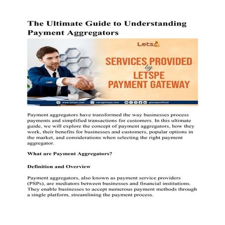 The Ultimate Guide to Understanding Payment Aggregators (1).docx