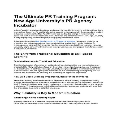 The Ultimate PR Training Program_ New Age University’s PR Agency Incubator.docx