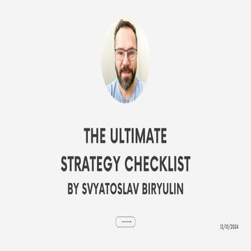 The Ultimate Strategy Checklist by Svyatoslav Biryulin.pdf