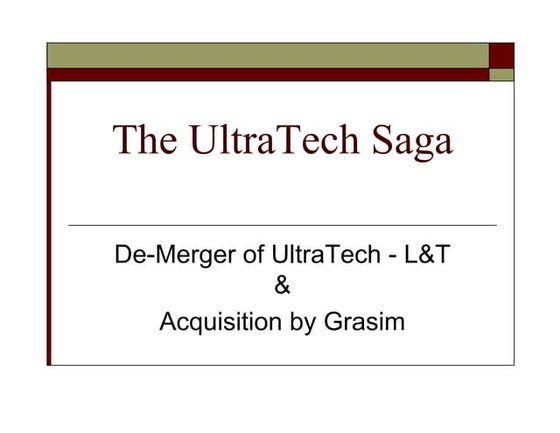 Ultratech cement | PPTX
